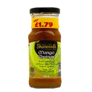 Sharwood's Green Label Mango Chutney Jar 227gm