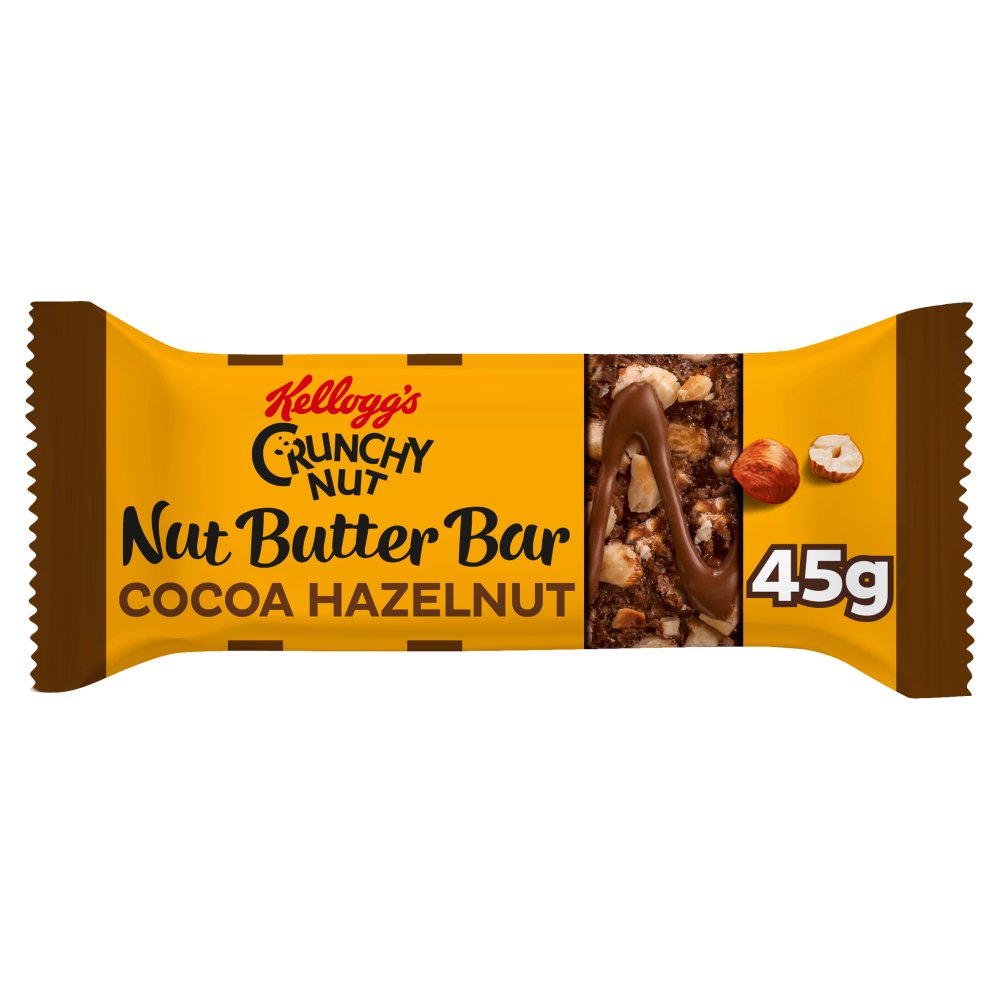 Kelloggs Crunchy Nut Nut Butter Bar Cocoa Hazelnut 45g