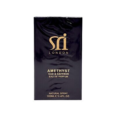 SRI london EDP Amethyst oud and saffron 100ml